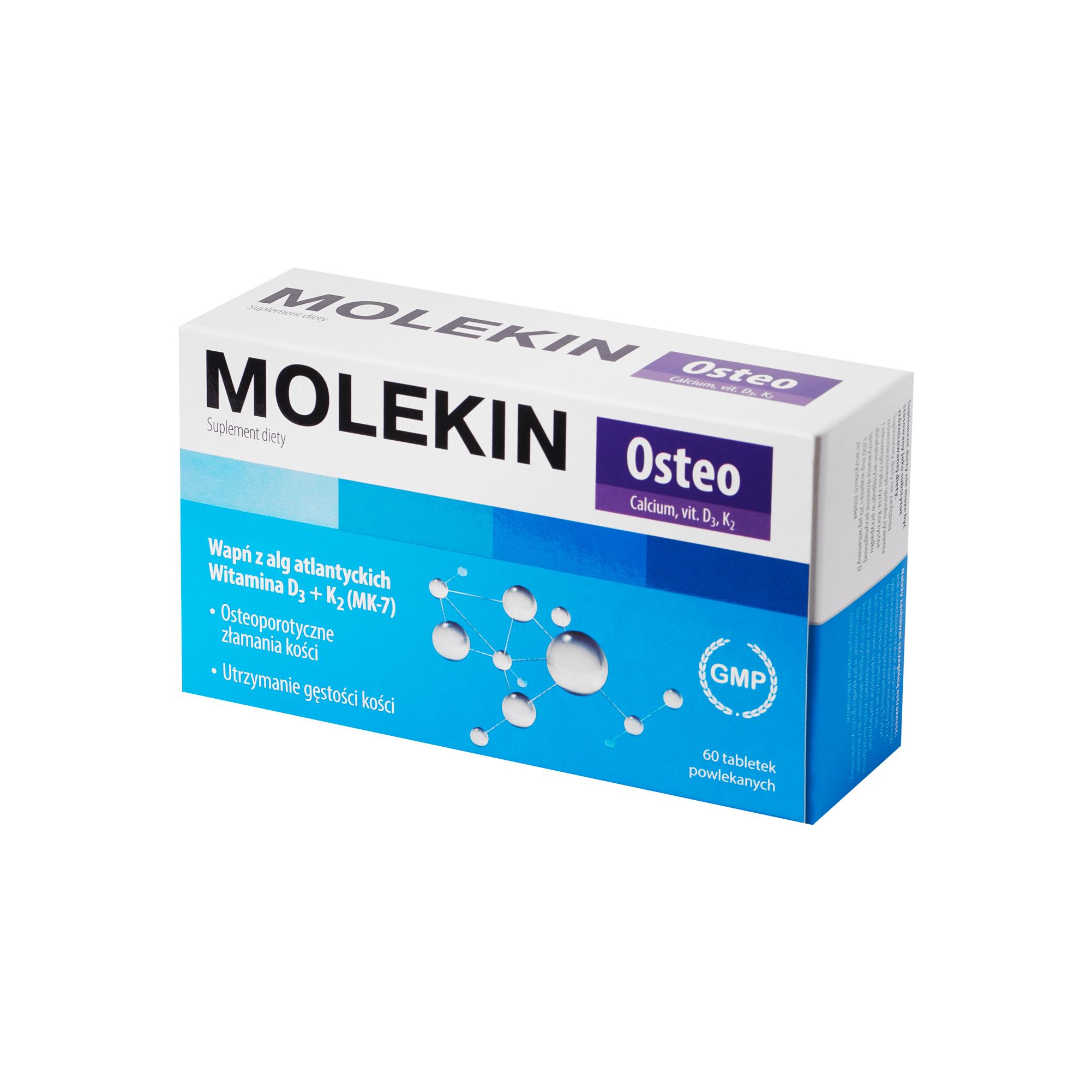 Molekin Osteo, 60 tabletek powlekanych (5906204016203) • Cena, Opinie ...
