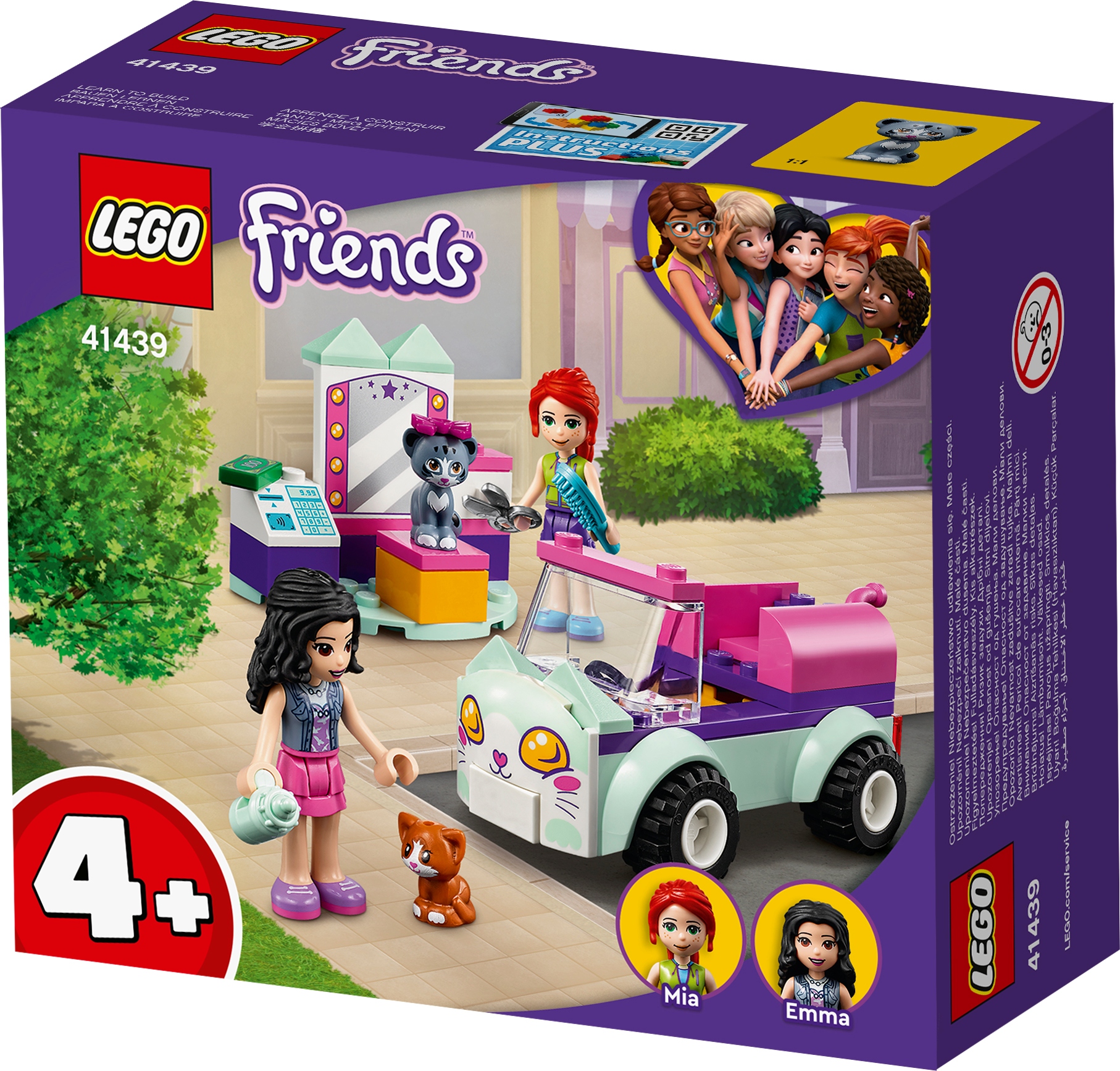 LEGO Friends 41439 Samochód do pielęgnacji kotów (5702016911503) • Cena ...