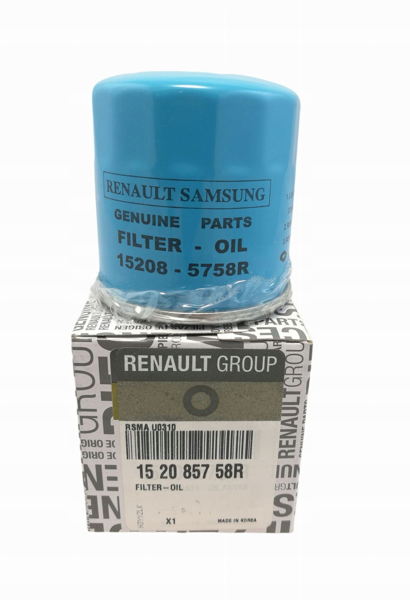 FILTR OLEJU RENAULT MEGANE III 2.0 16V ORYGINAŁ 152085758R za 27,18 zł ...