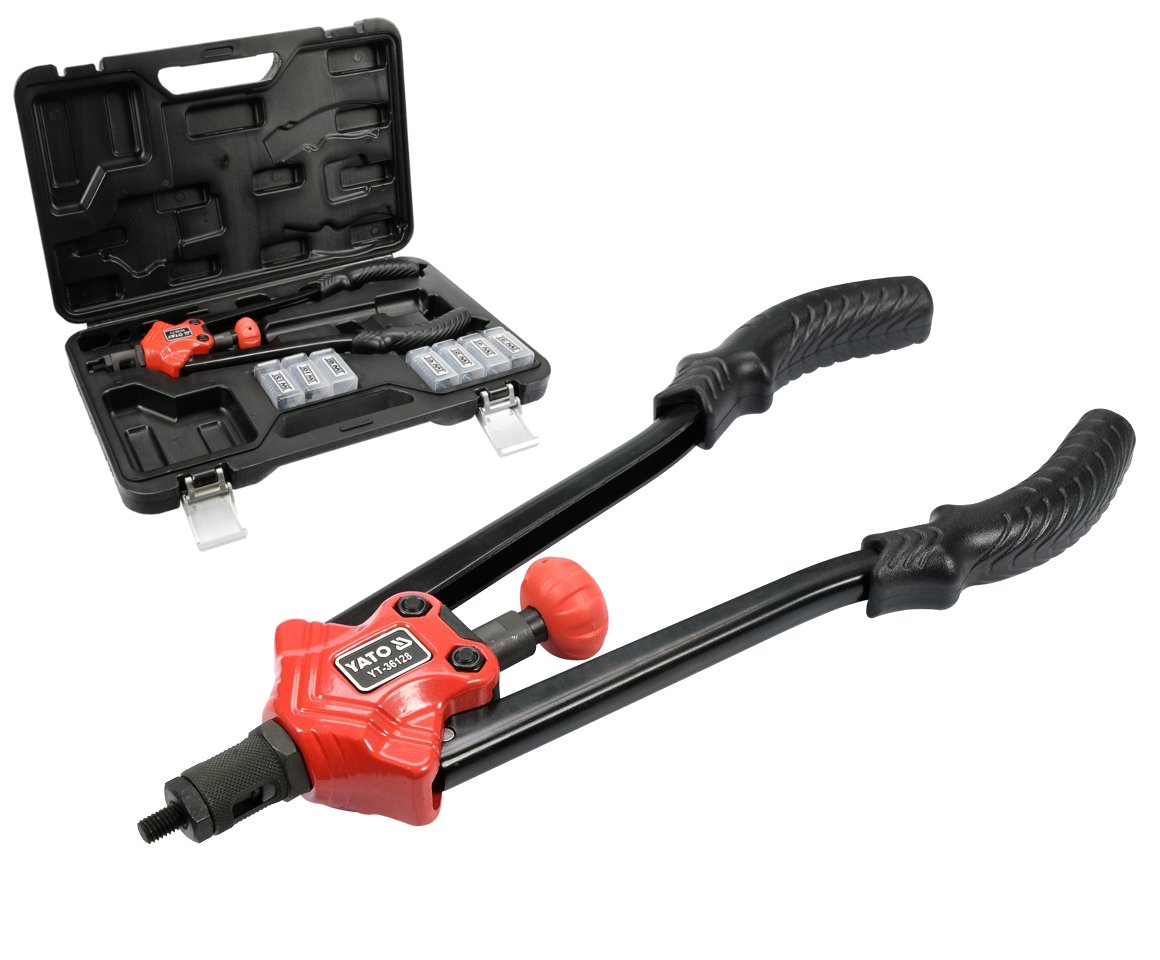 YATO NITOWNICA RĘCZNA NITONAKRĘTEK ZESTAW 360mm M3-M12 7 ELEMENTÓW YT ...