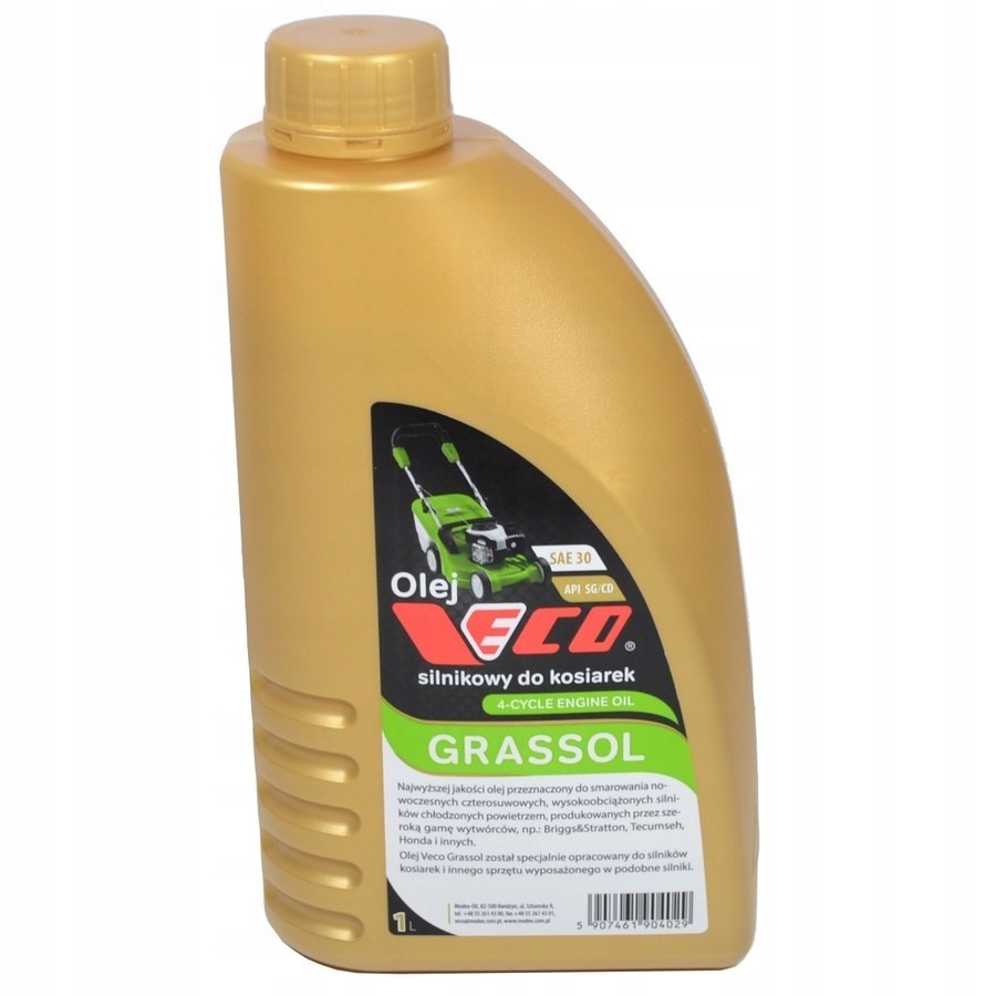 OLEJ DO SILNIKA KOSIARKI SAE30 VECO 1L SILNIKOWY - porównaj ceny - Allegro.pl