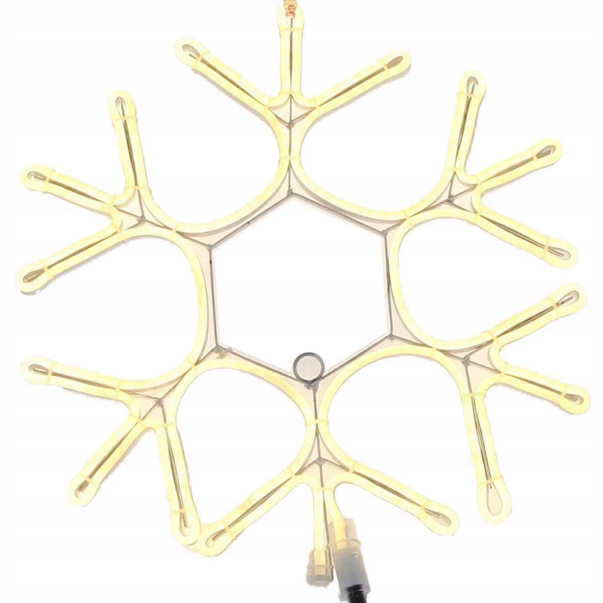 NEÓNOVÁ LED dekorácia SNEHOVÁ VLOČKA dekorácia 230v | KúpSiTo.sk ...