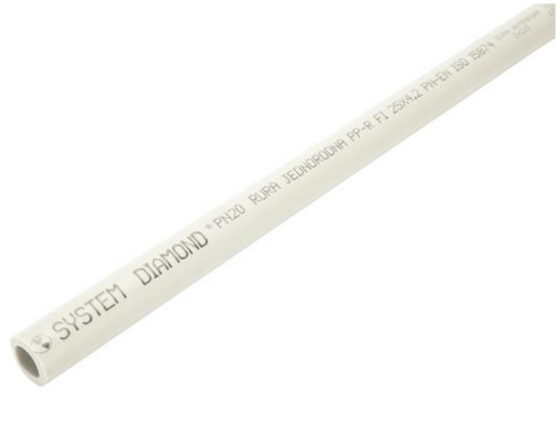 PP-R rura zgrzewana polipropylen Fi 63 PN20 (5907547664731) • Cena ...