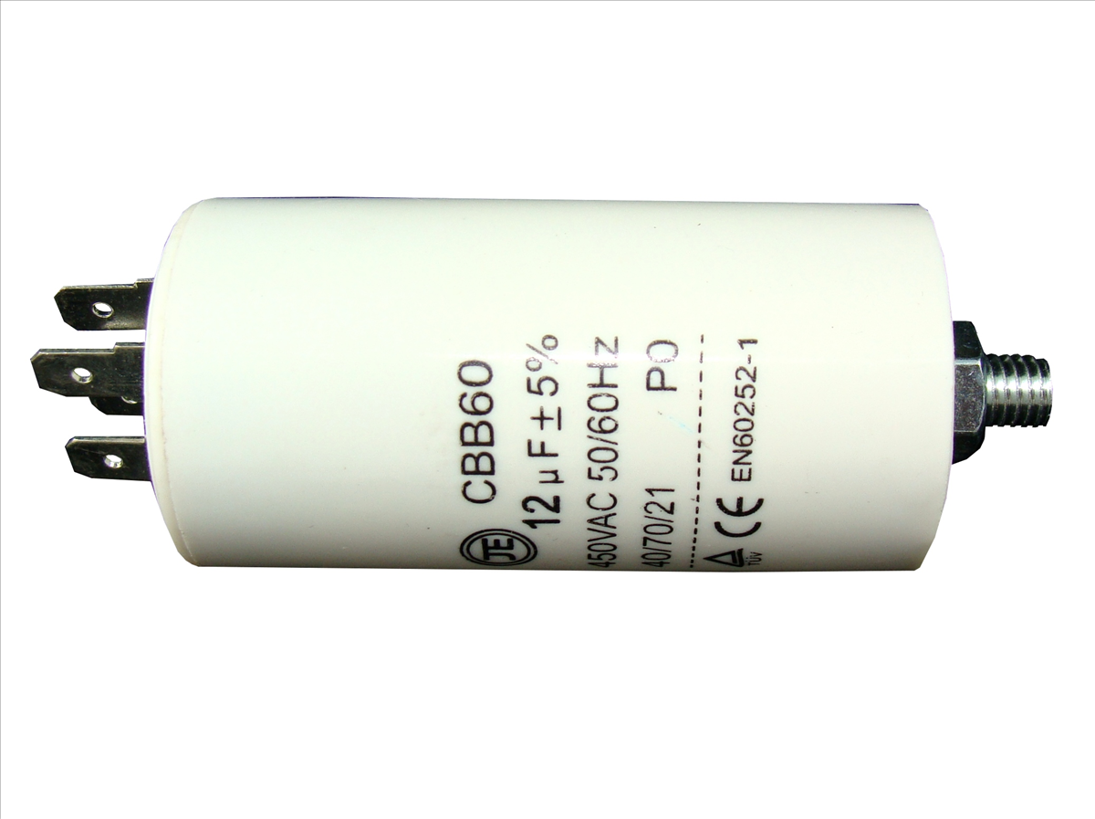 Kondensator rozruchowy do silnika 12uF 450V AC - Sklep, Opinie, Cena w ...