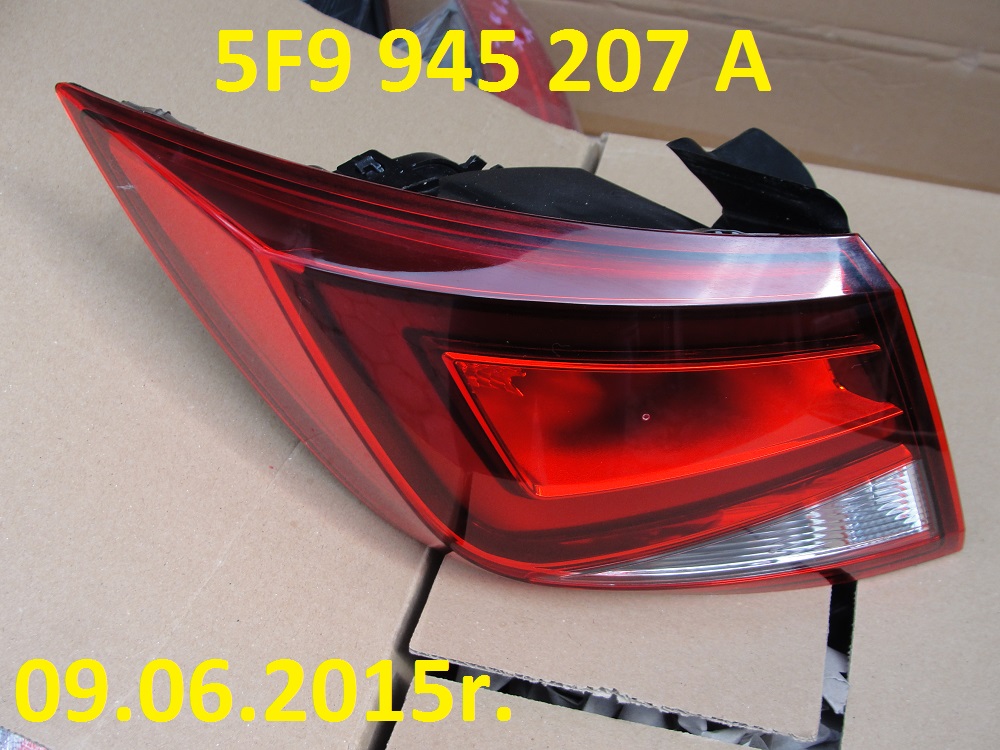 LAMPA LEWA TYŁ TYLNA SEAT LEON III 3 LED 5F9 KOMBI za 200.00PLN z ...