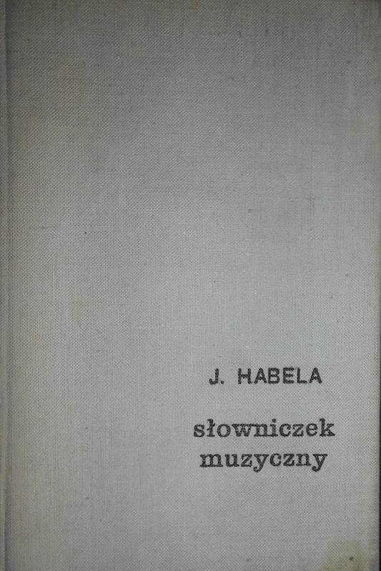 Słowniczek muzyczny J. Habela - porównaj ceny - Allegro.pl