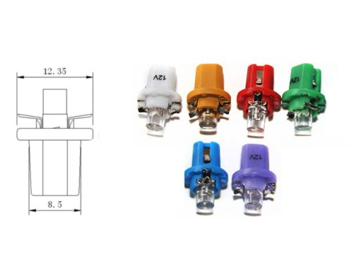 Żarówka R5 T5 W2W z cokołem Opel VW LED 12V B8.5D T5 za 2,99 zł z ... Żarówka R5 T5 W2W z cokołem Opel VW LED 12V B8.5D T5 za 2,99 zł z ...