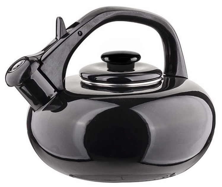 FORCHETTO Czajnik Emaliowany LUNA NERO 2,5L Czarny (5906874801109 ...