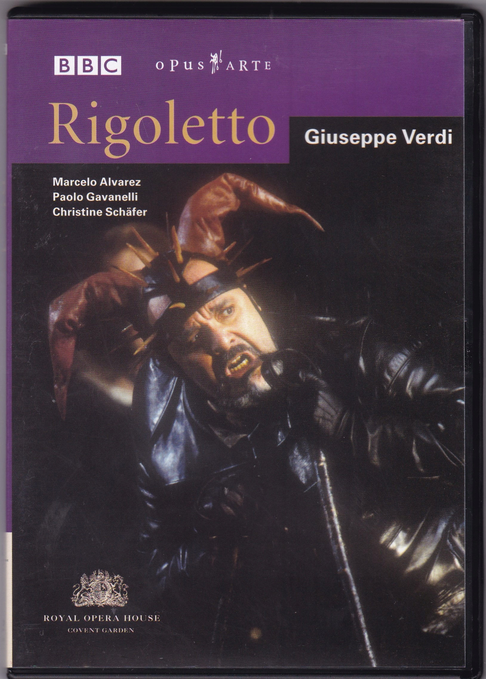 Verdi Rigoletto Gavanelli Alvarez ROYAL OPERA Christine Schäefer, David ...