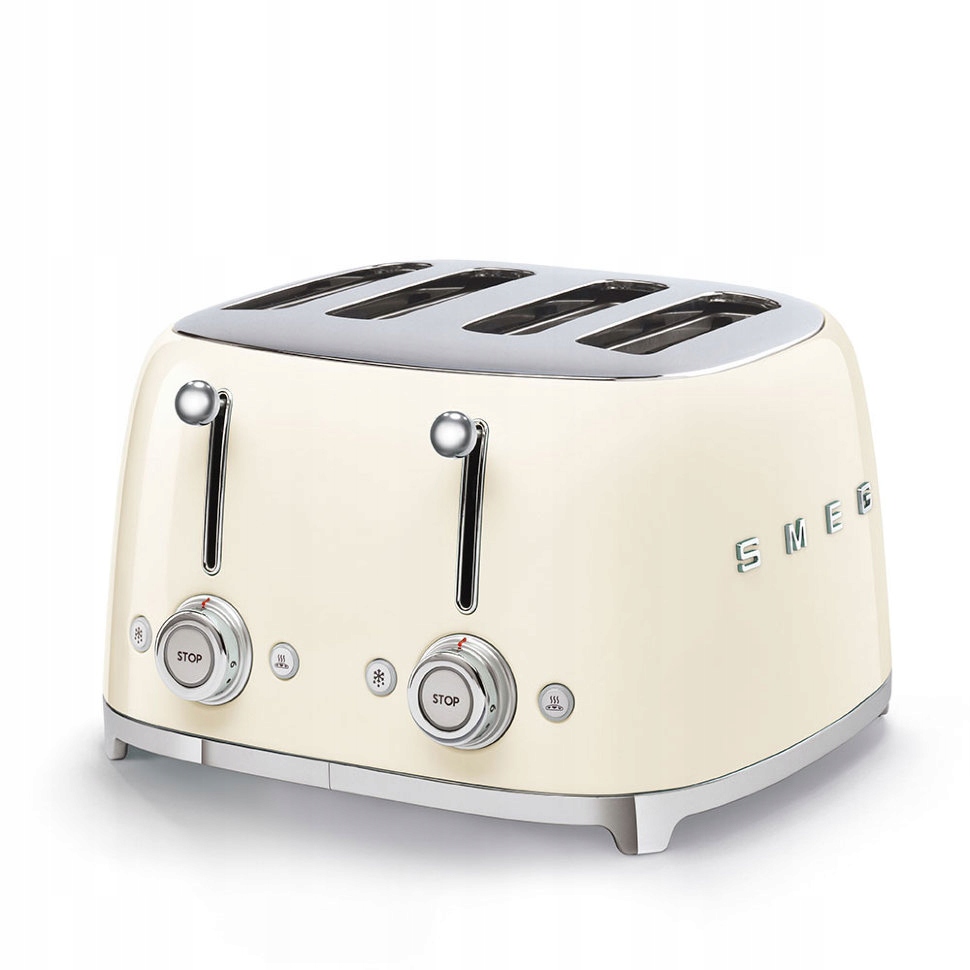 TOSTER SMEG 50'S STYLE KREMOWY TSF03CREU - 4 TOSTY - Sklep, Opinie ...