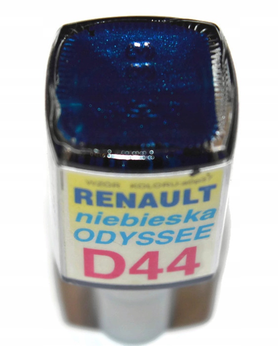 Zaprawka lakier do rys 10ml RENAULT DACIA D44 NIEBIESKI ODYSSEE 5906379506554 za 17.99PLN z ...