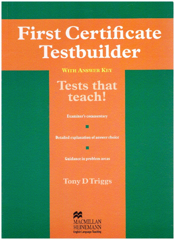 First Certificate Trainer - Niska cena na Allegro