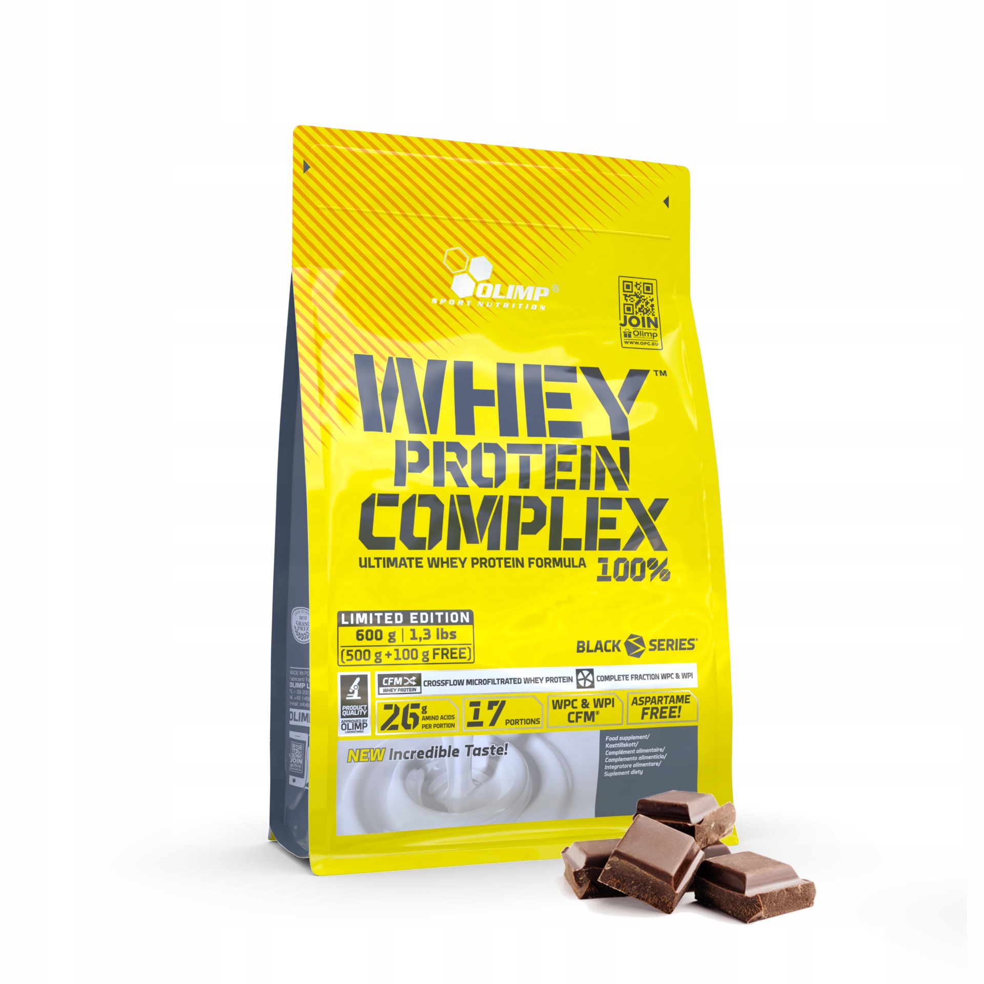 OLIMP WHEY PROTEIN COMPLEX 600g WPC WPI BIAŁKO - 5901330053153 ...