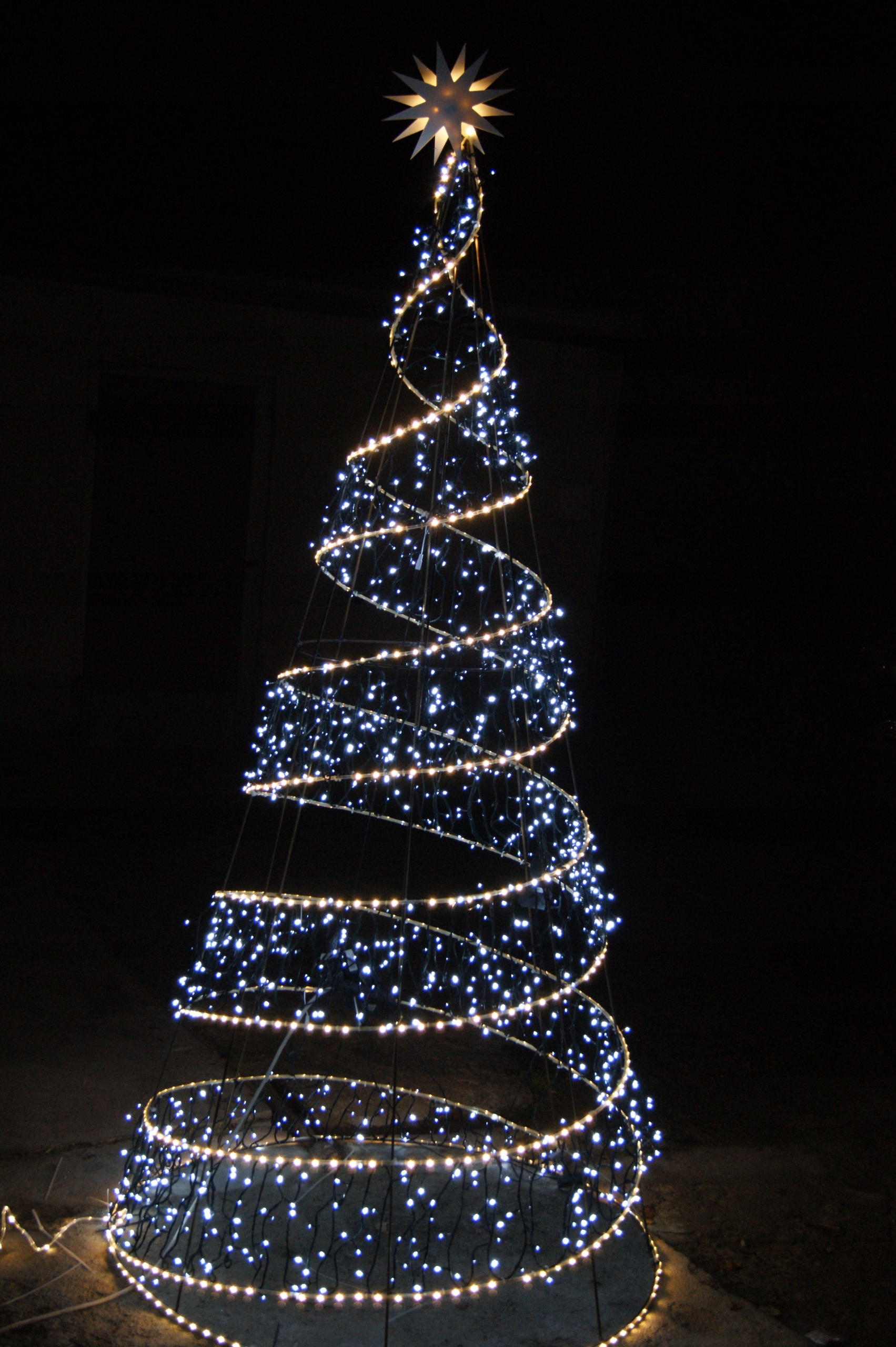 duża choinka led 2,5m 3D producent na wymiar (000000085) • Cena, Opinie ...