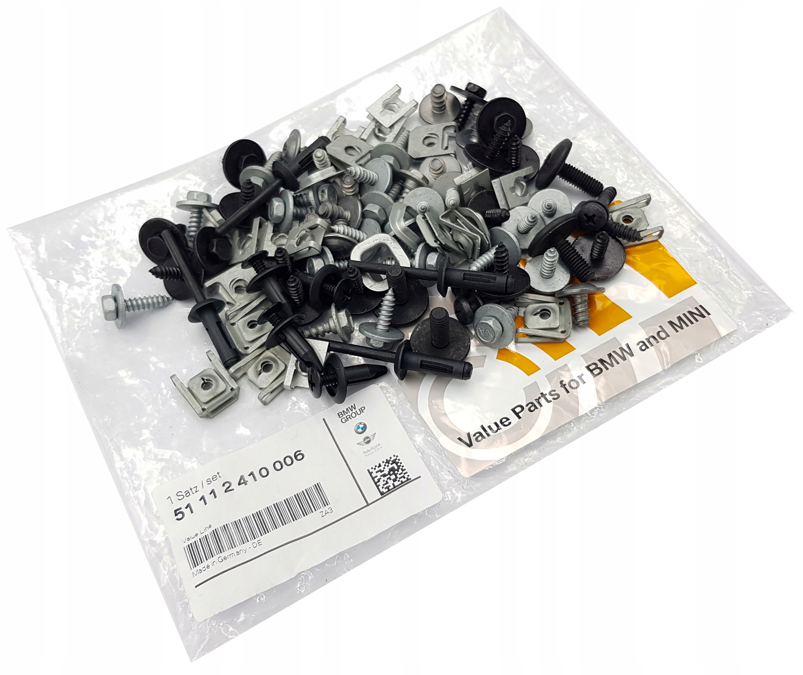 BMW OE 51112410006 zestaw montażowy zderzaka przedniego - porównaj ceny ...