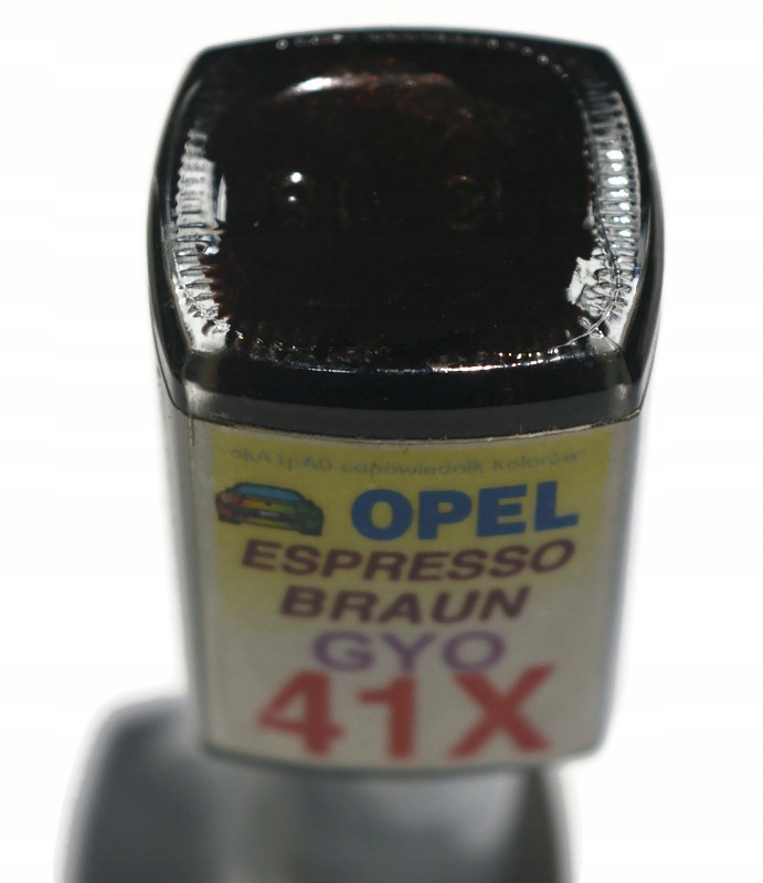 LAKIER OPEL 41X GYO ESPRESSO BRAUN ZAPRAWKA DO RYS ARA 10 ML ...
