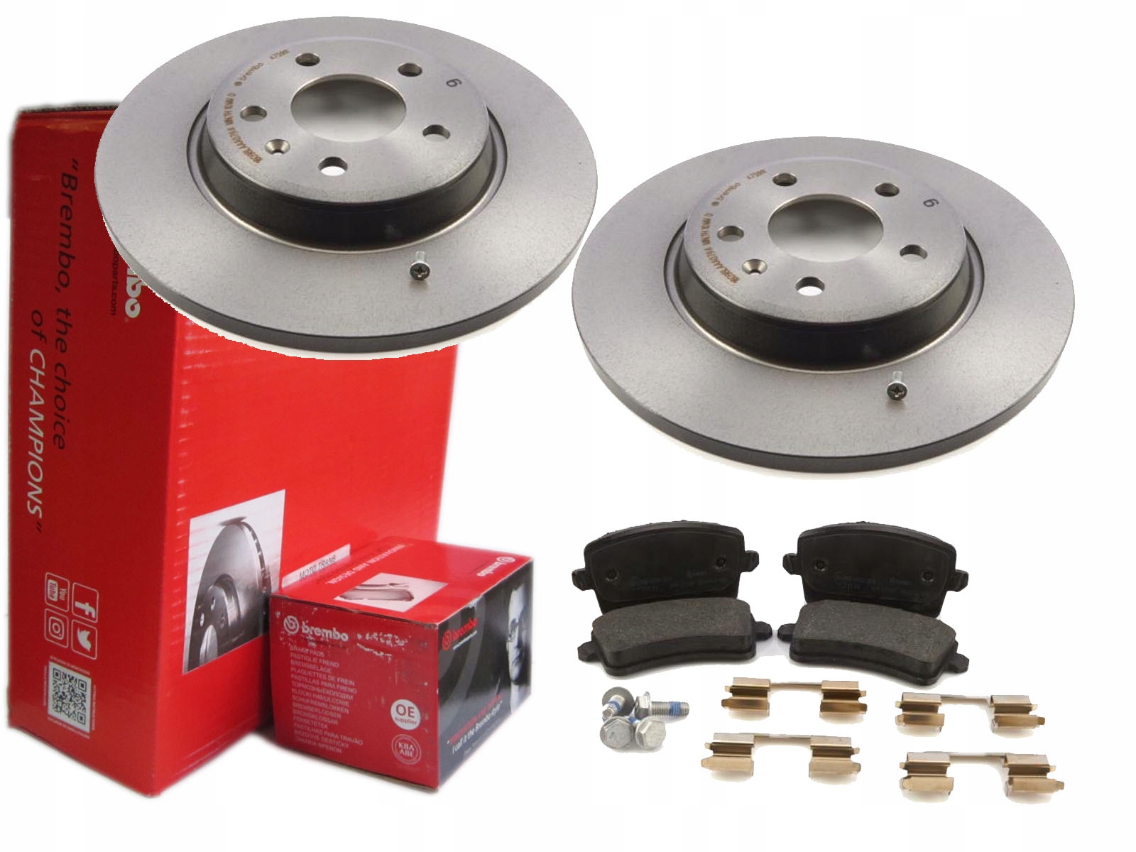 TARCZE + KLOCKI BREMBO TYŁ AUDI A4 B8 A5 8T Q5 8R P85100 08.A759.11 za ... TARCZE + KLOCKI BREMBO TYŁ AUDI A4 B8 A5 8T Q5 8R P85100 08.A759.11 za ...