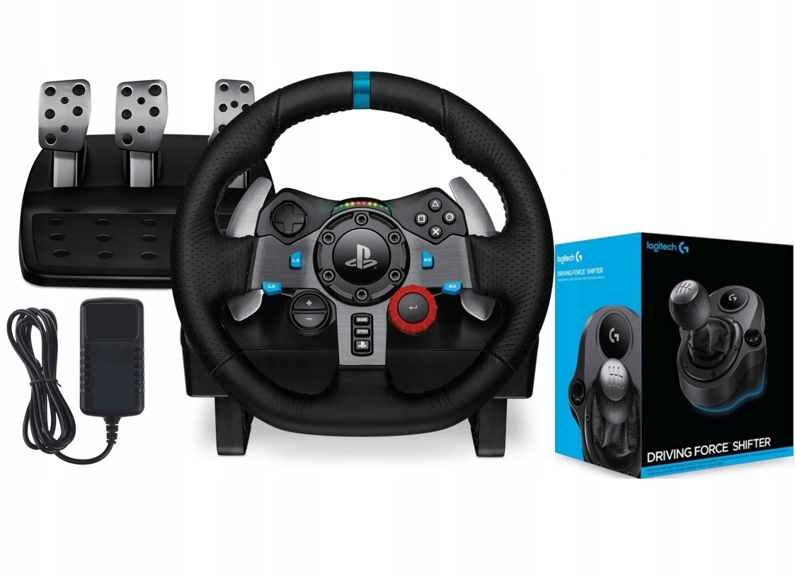 Kierownica Logitech Driving Force G29 PS4 PS5 PC + BIEGI / Skrzynia ...