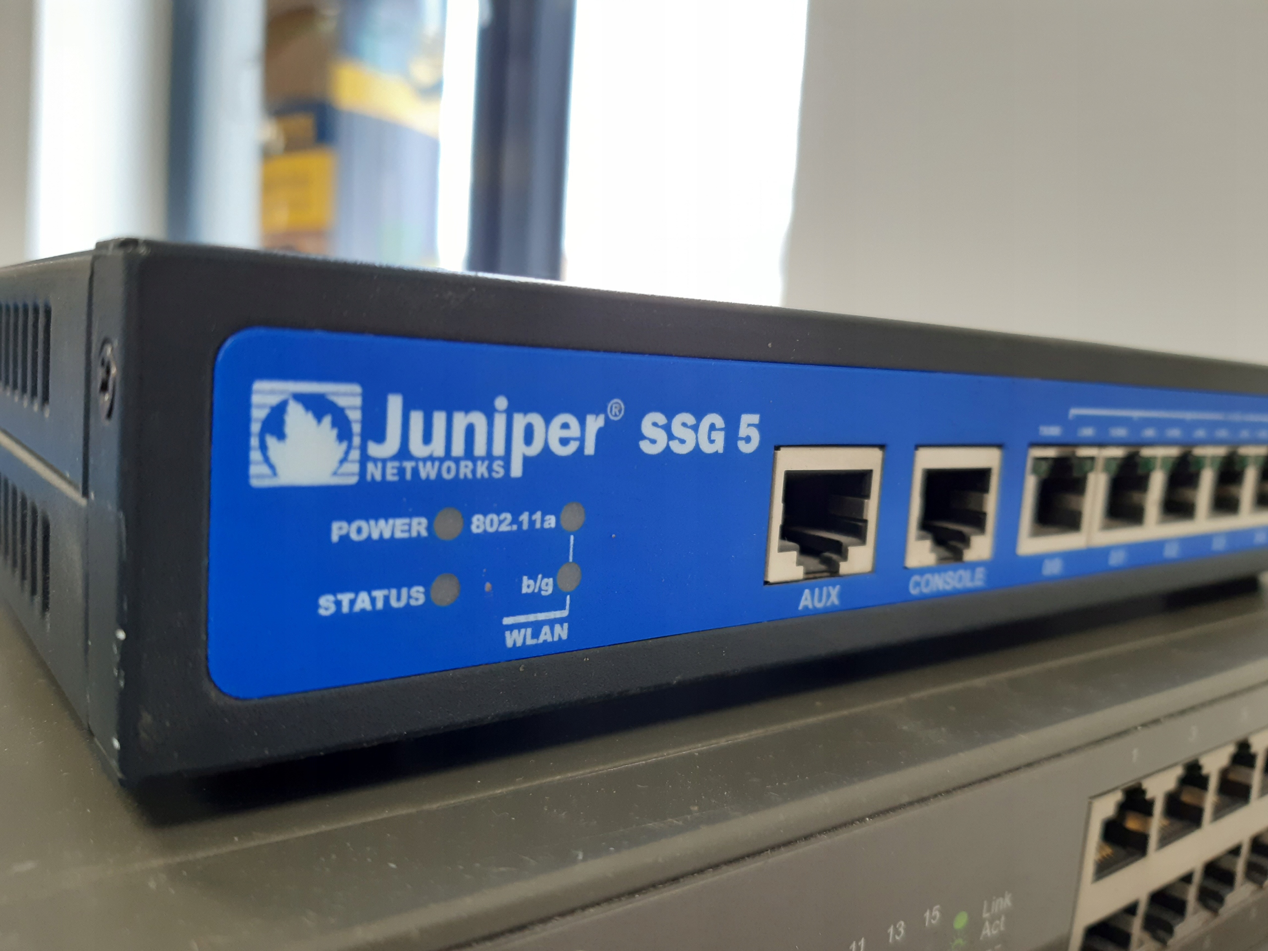 Switch Juniper Networks SSG-5-SB firewall • Cena, Opinie - Allegro