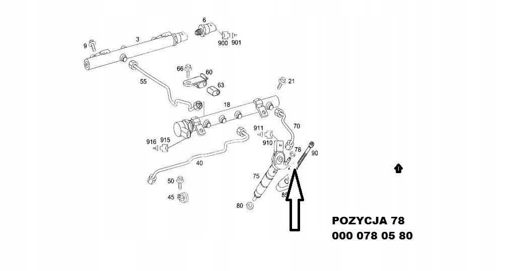 ORING USZCZELKA WTRYSKI MERCEDES OM642 A0000780580 za 9.99PLN z ...