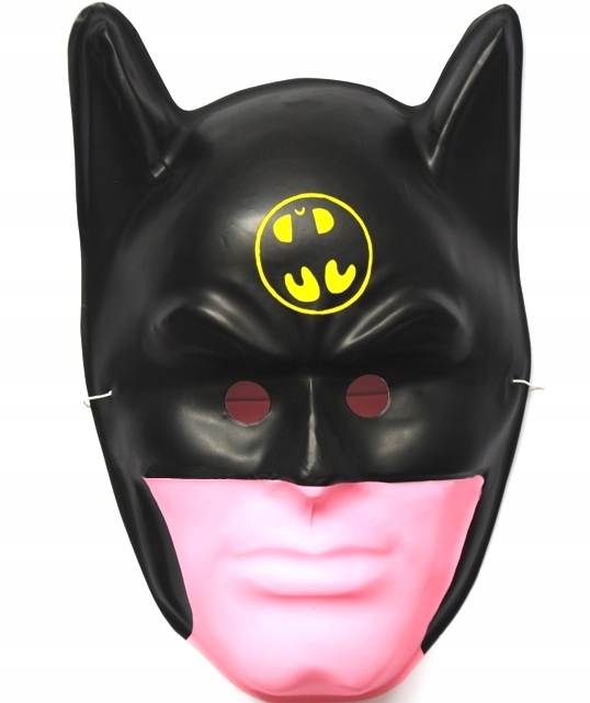 Maska na twarz Gacek batman plastik super bohater czarny - porównaj ...