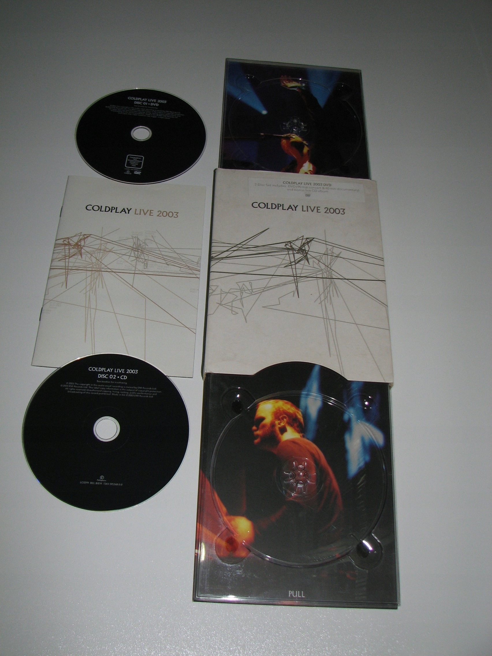 Coldplay Live 2003 CD + DVD Dual Layer 8819907500 - Sklepy, Opinie ...