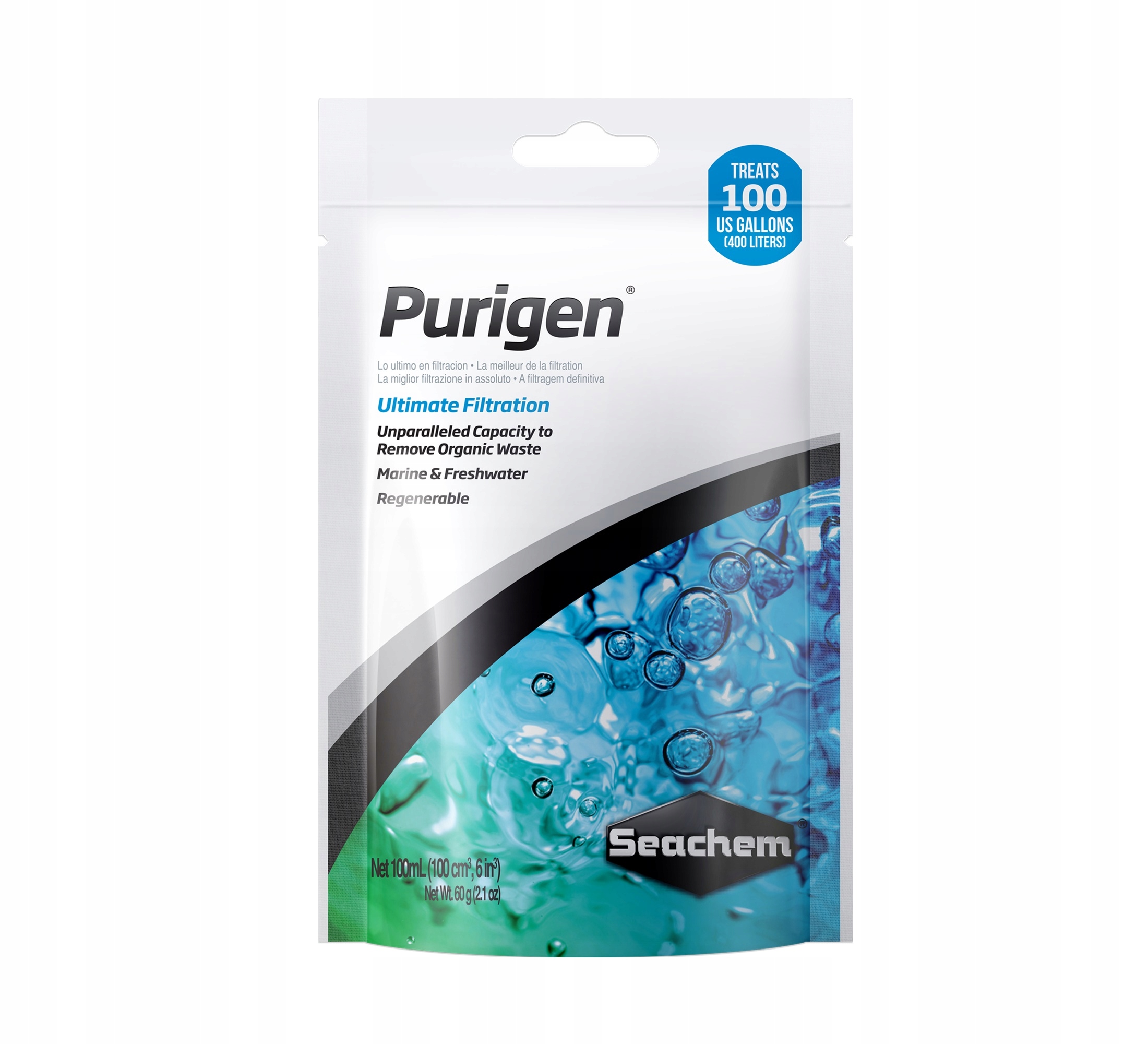 SEACHEM Purigen 100ml - absorber NO2, NO3, NH4 (000116016506) • Cena ...