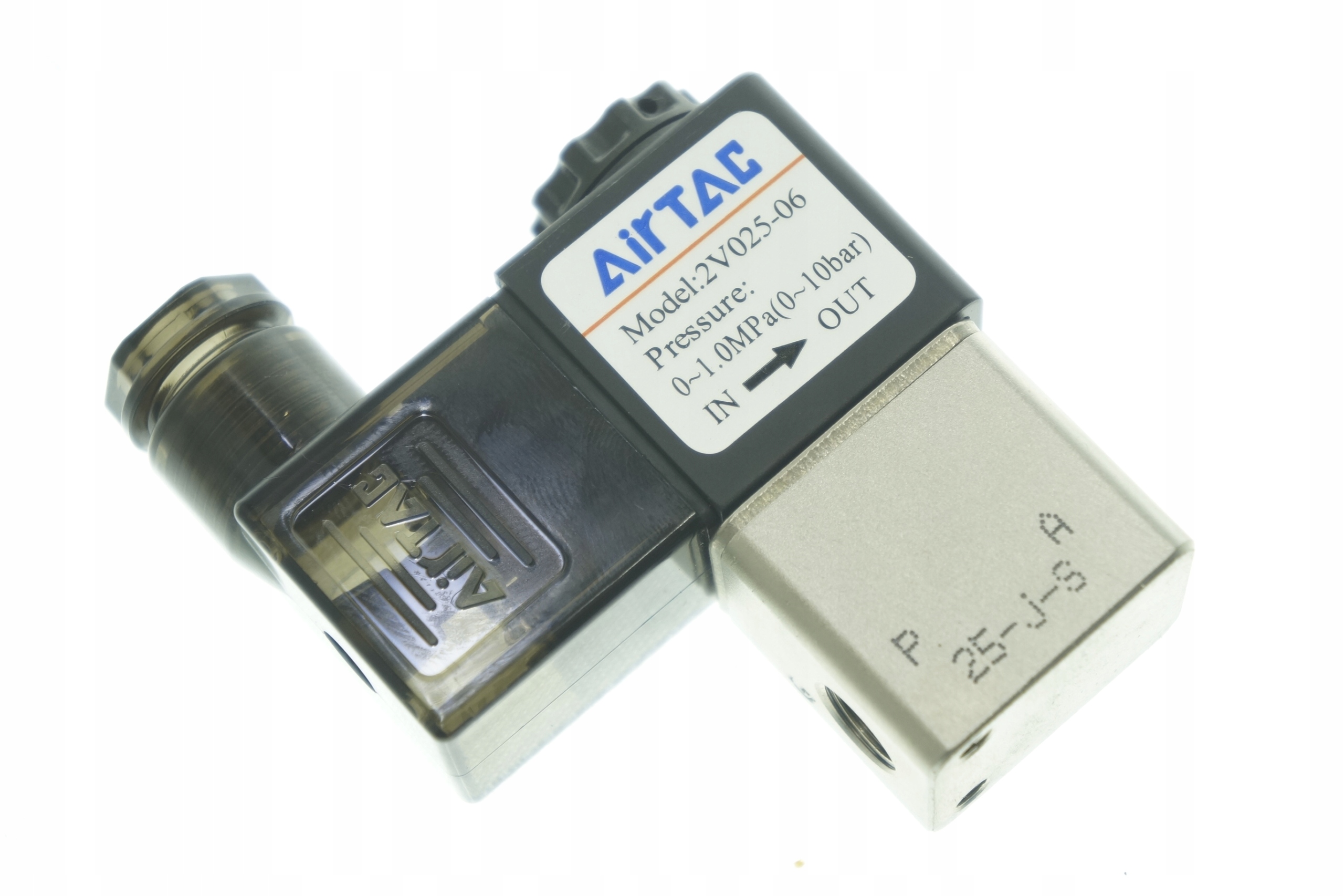 ELEKTROZAWÓR AIRTAC 2V025-06 2/2 -1/8- 24 VDC • Cena, Opinie • Pneumatyka 13351902673 • Allegro