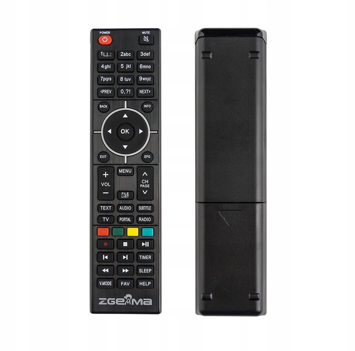 PILOT ORYGINALNY DEKODER ZGEMMA H2 H5 H7 H7S H8 H9 H10 H11 H11S CZARNY ...