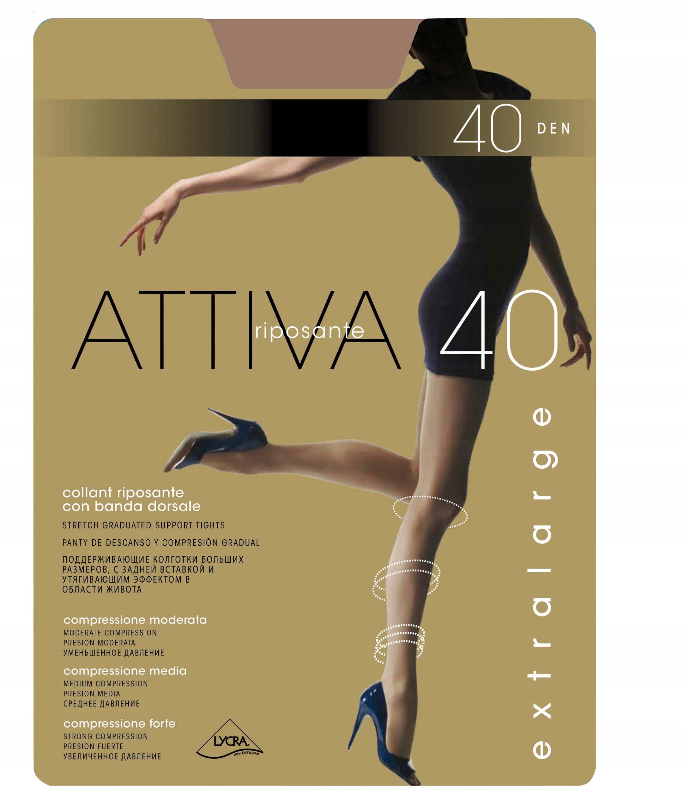 Rajstopy Omsa Attiva 40 den Relaksujące XL (42) karmel (8308583229972) • Cena, Opinie • Rajstopy ...