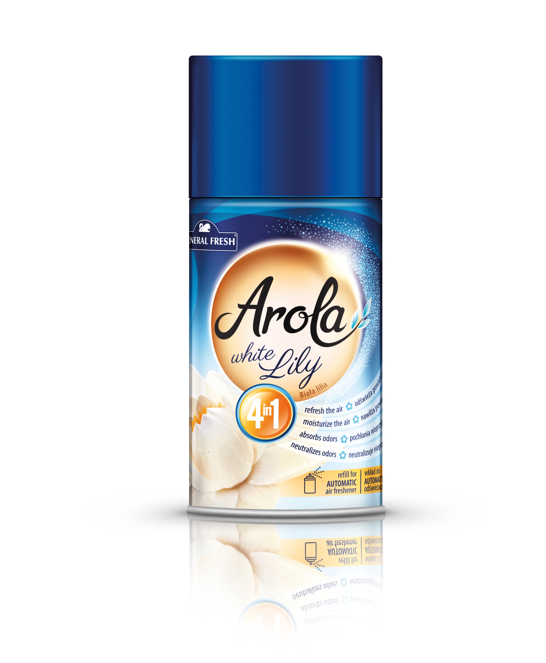 LÉGFRISSÍTŐ SPRAY AROLA 250ML FEHÉR LILIOM za 840.00HUF-ért - Allegro