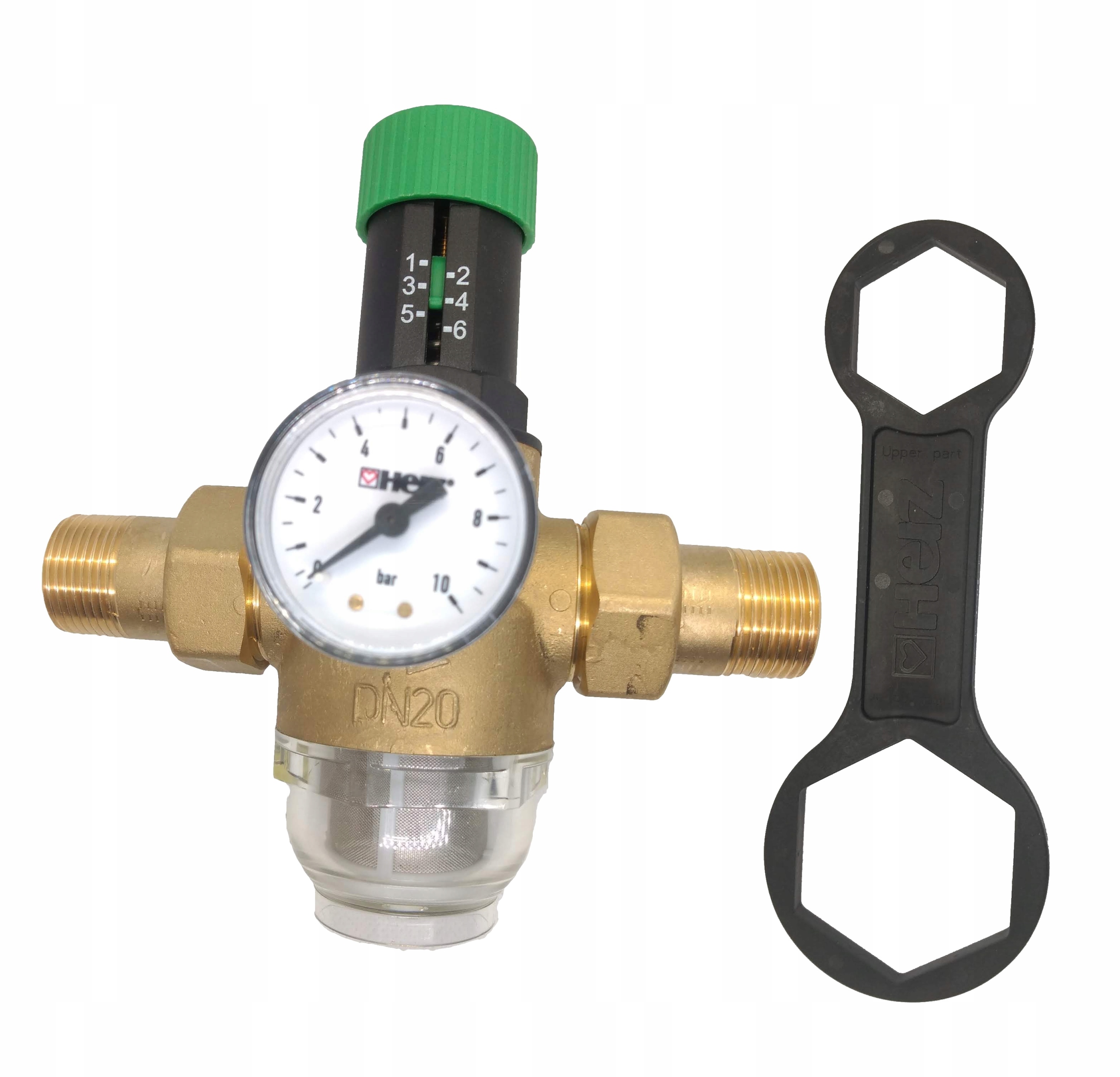 Reduktor ciśnienia wody HERZ 3/4 z filtrem+klucz (3838963424871) • Cena ... Reduktor ciśnienia wody HERZ 3/4 z filtrem+klucz (3838963424871) • Cena ...