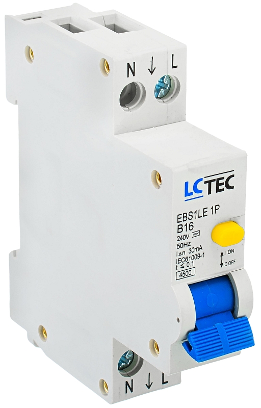 Wyłącznik różnicowoprądowy LC Tec 240 V IP20 16 A • Cena, Opinie - Allegro
