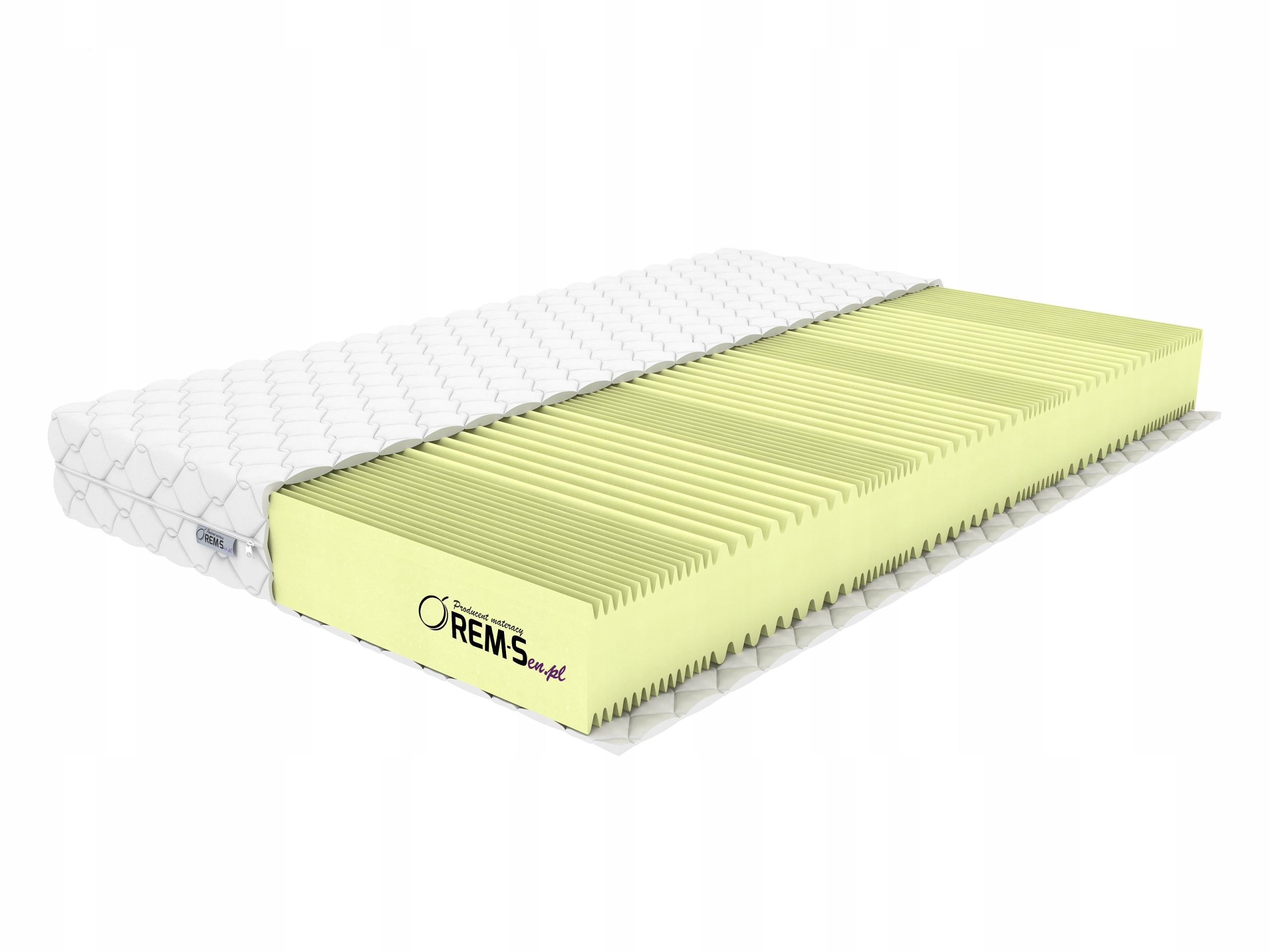Penový matrac Rem-Sen 80 x 180 x 15 cm H4, (5904405390382) • Ceny ...