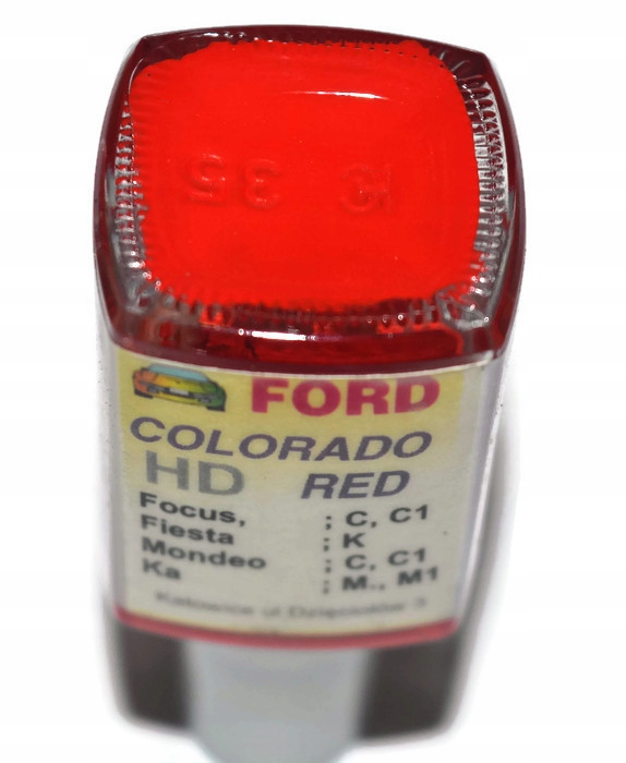 Zaprawka lakier do rys 10ml FORD COLORADO RED COLORADO RED ...