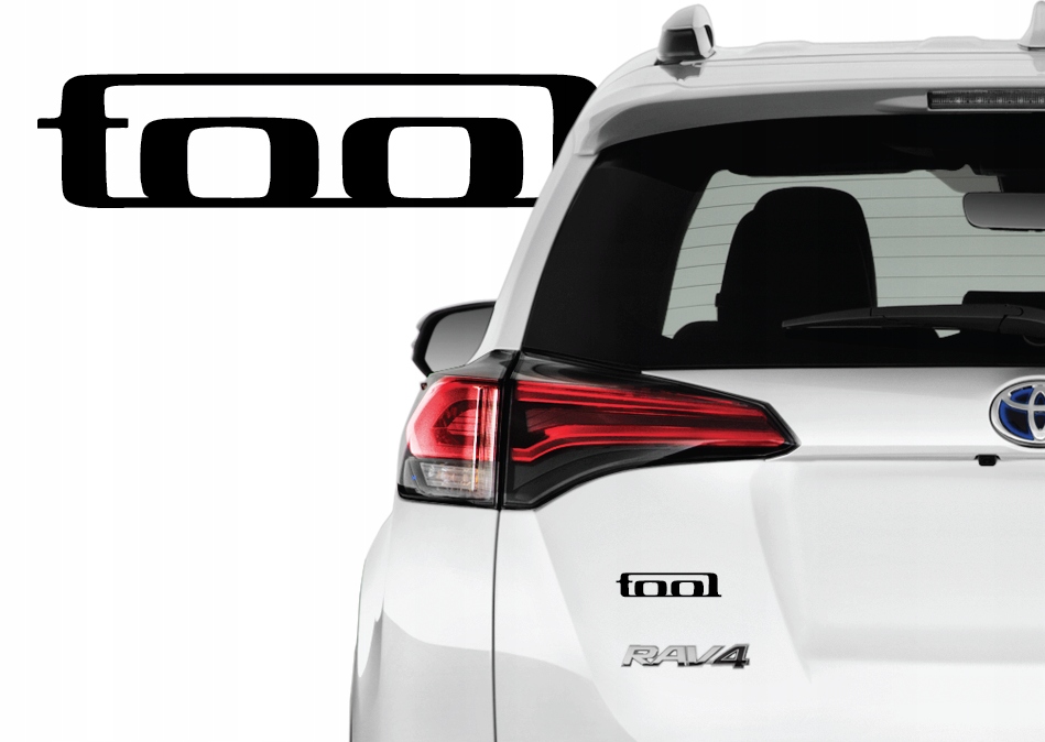 Naklejka na samochód/samochodowa zespół TOOL • Cena, Opinie - Allegro