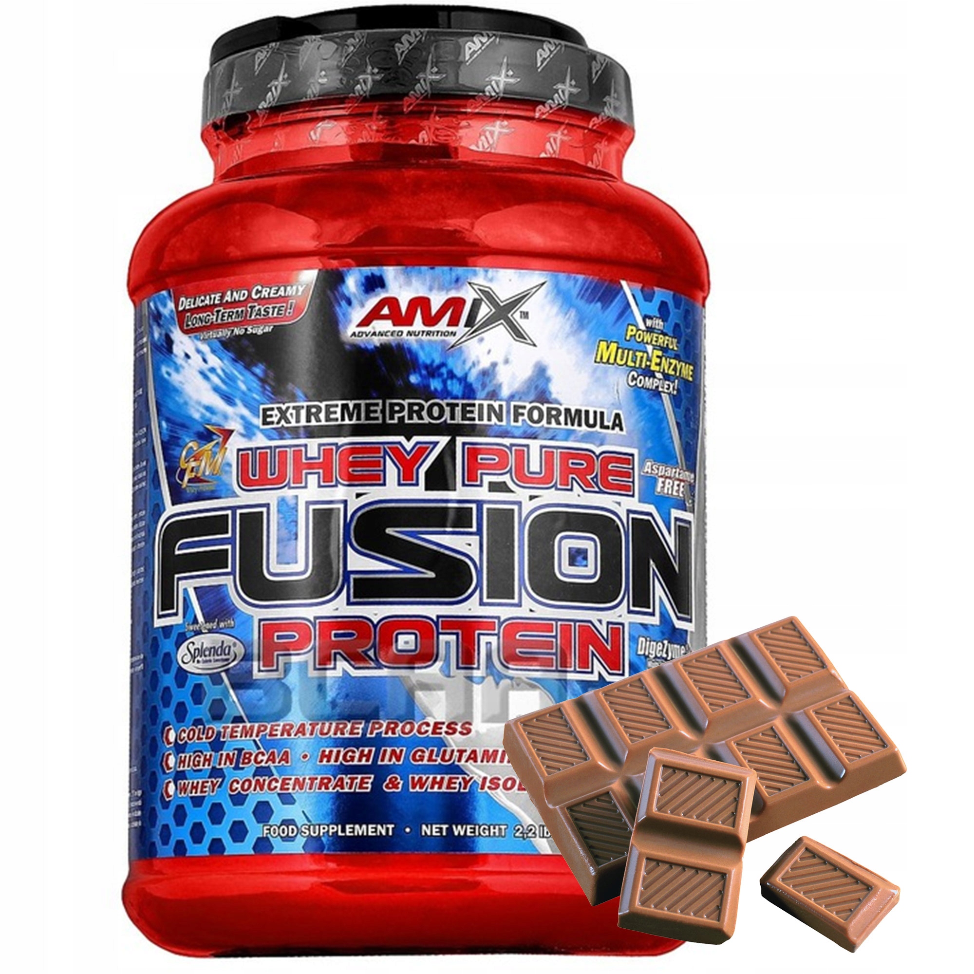 AMIX WHEY PURE PROTEIN FUSION 1000G WPC WPI MASA - 8594159532946 ...