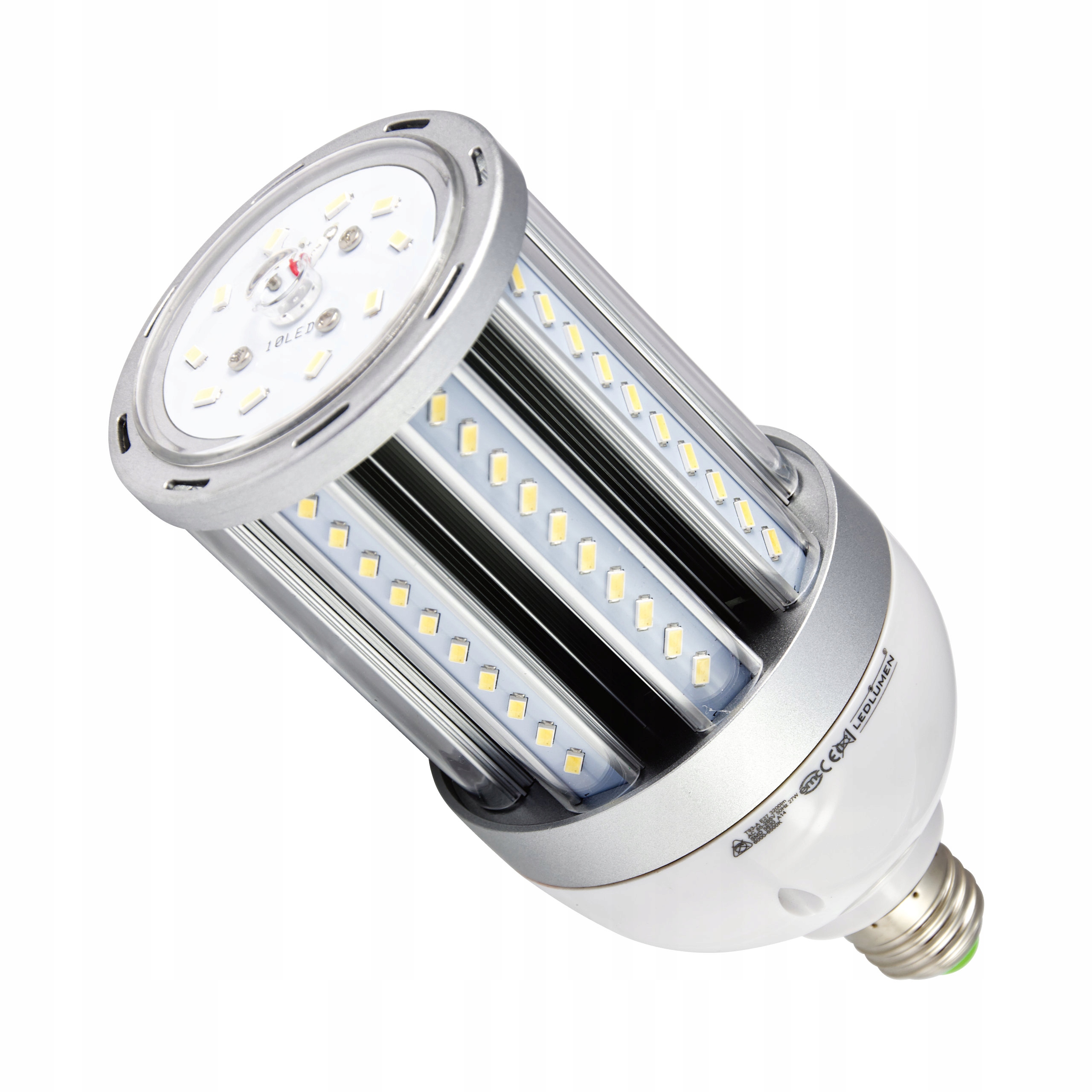 Żarówka E27 27W LED SMD 3200lm Zimna CCD (5901289696289) • Cena, Opinie ...