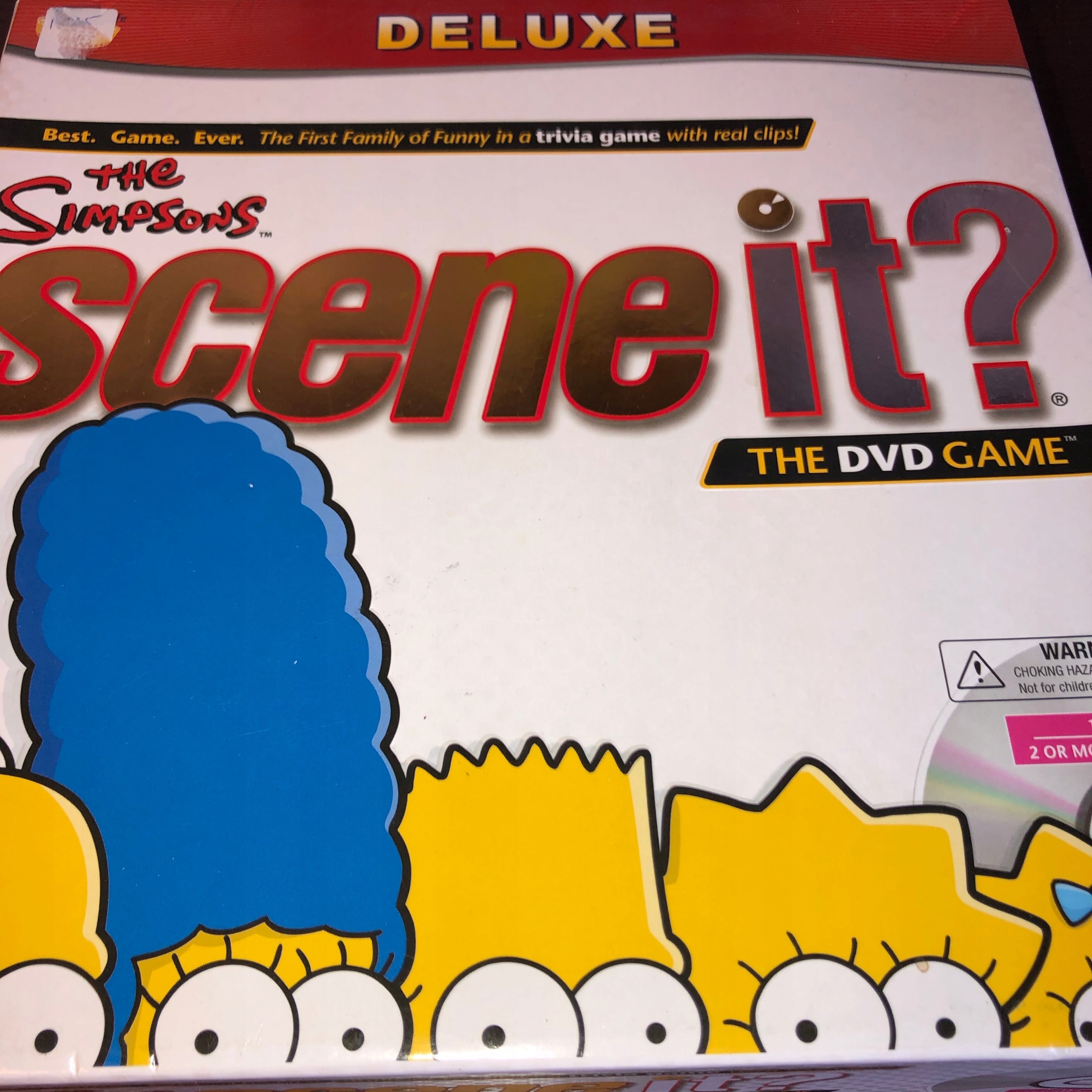 Gra planszowa THE SIMPSONS SCENE IT ? DELUXE Mattel - Stan: Używany 40 ...