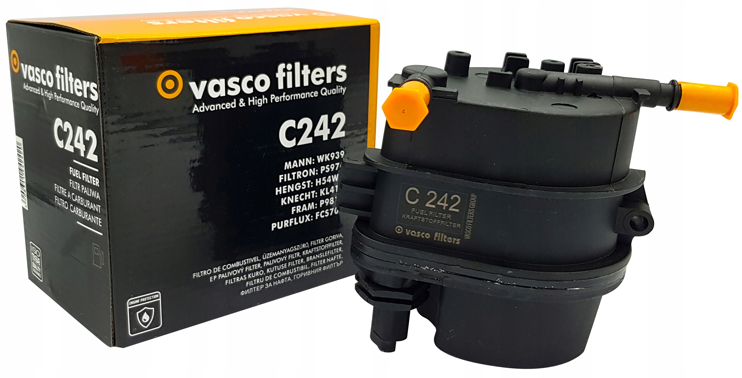 FILTR PALIWA C242 DO CITROEN FORD PEUGEOT 1.4HDI C242 za 88,26 zł z Banino - Allegro.pl ...