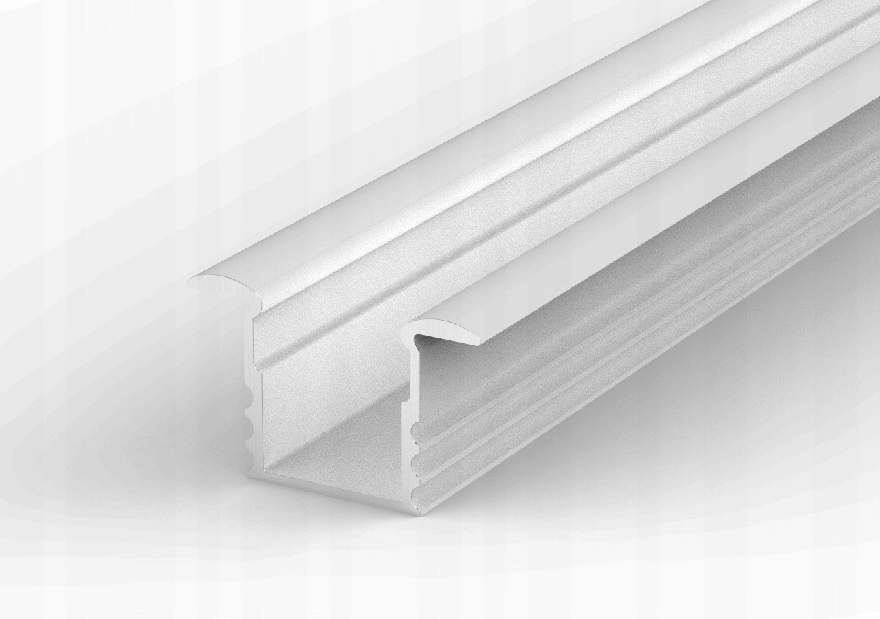 GŁĘBOKI MINI-G WPUST PROFIL LED + KLOSZ 1m BIAŁY (5903715402785) • Cena ...