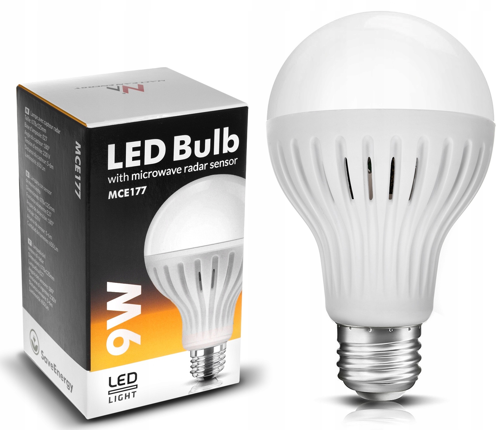 ŻARÓWKA LED Z CZUJNIKIEM RUCHU ENERGOOSZCZĘDNA 9W 8614300595 - Allegro.pl ŻARÓWKA LED Z CZUJNIKIEM RUCHU ENERGOOSZCZĘDNA 9W 8614300595 - Allegro.pl