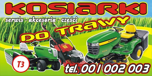 Baner reklamowy 2x1 - Kosiarki - Projekt Gratis • Cena, Opinie • Banery ... Baner reklamowy 2x1 - Kosiarki - Projekt Gratis • Cena, Opinie • Banery ...