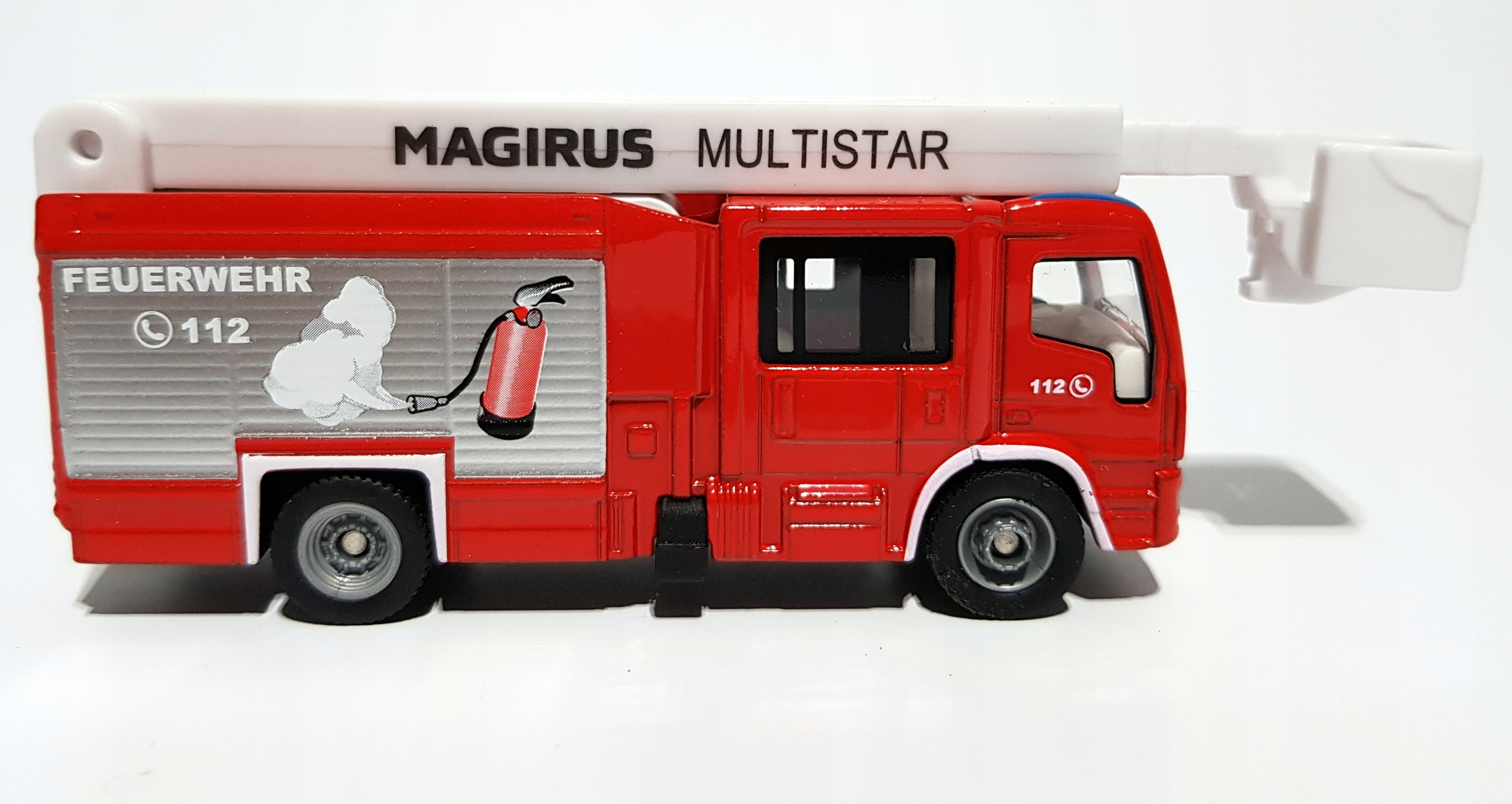 SIKU 1749 Magirus MultiStar TLF z masztem i koszem (4006874017492 ...