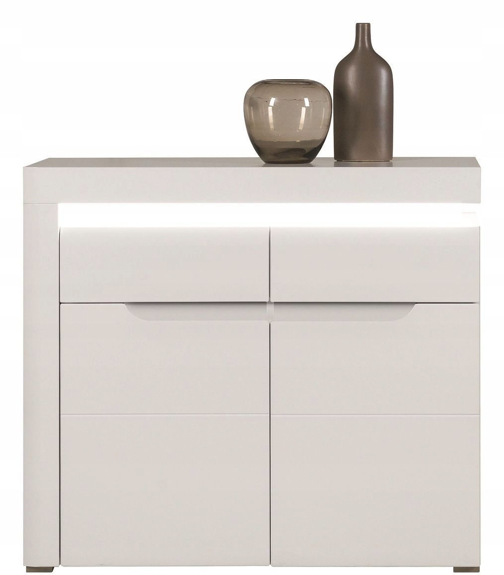 Komoda IRMA IM3, biały połysk, LIVEO, GRATISY, szybko (5902505033802 ...