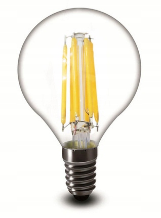 Žárovka E14 LED FILAMENT G45 4W EDISON kulička za 45 Kč - Allegro