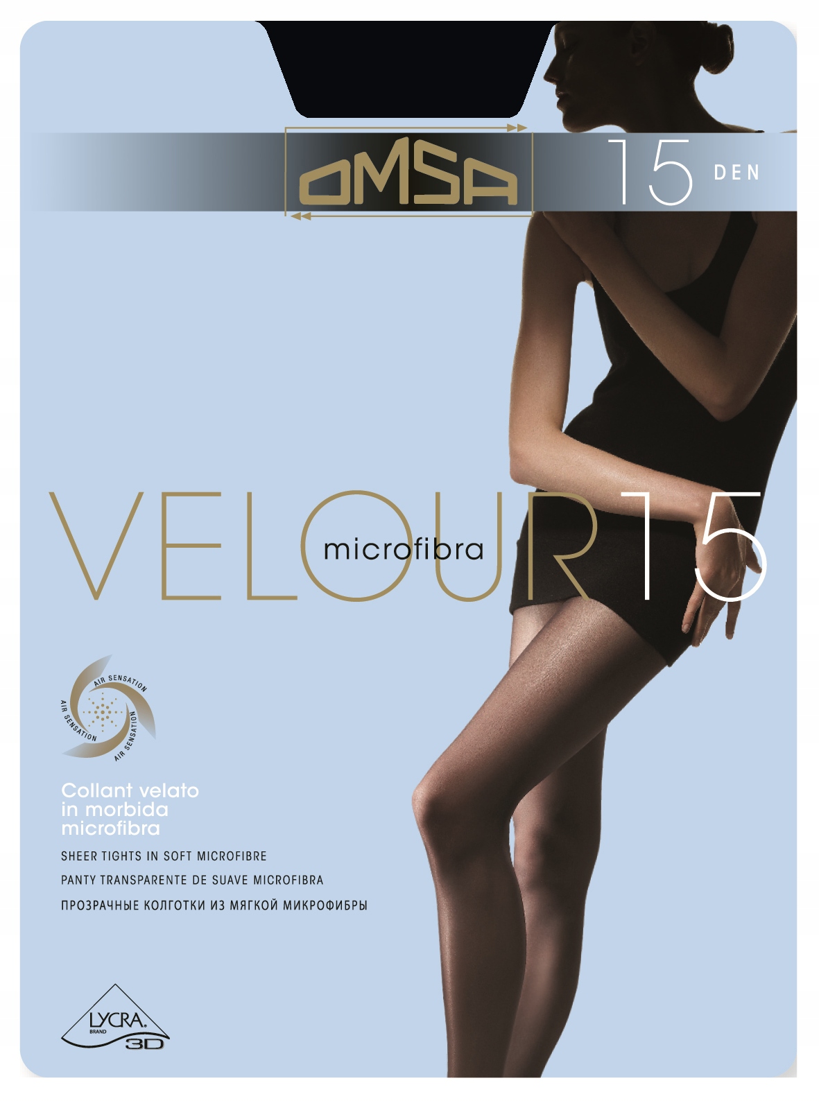 Rajstopy gładkie OMSA Velour 15den czarny Nero rozmiar 2 (8308583227718) • Cena, Opinie ...