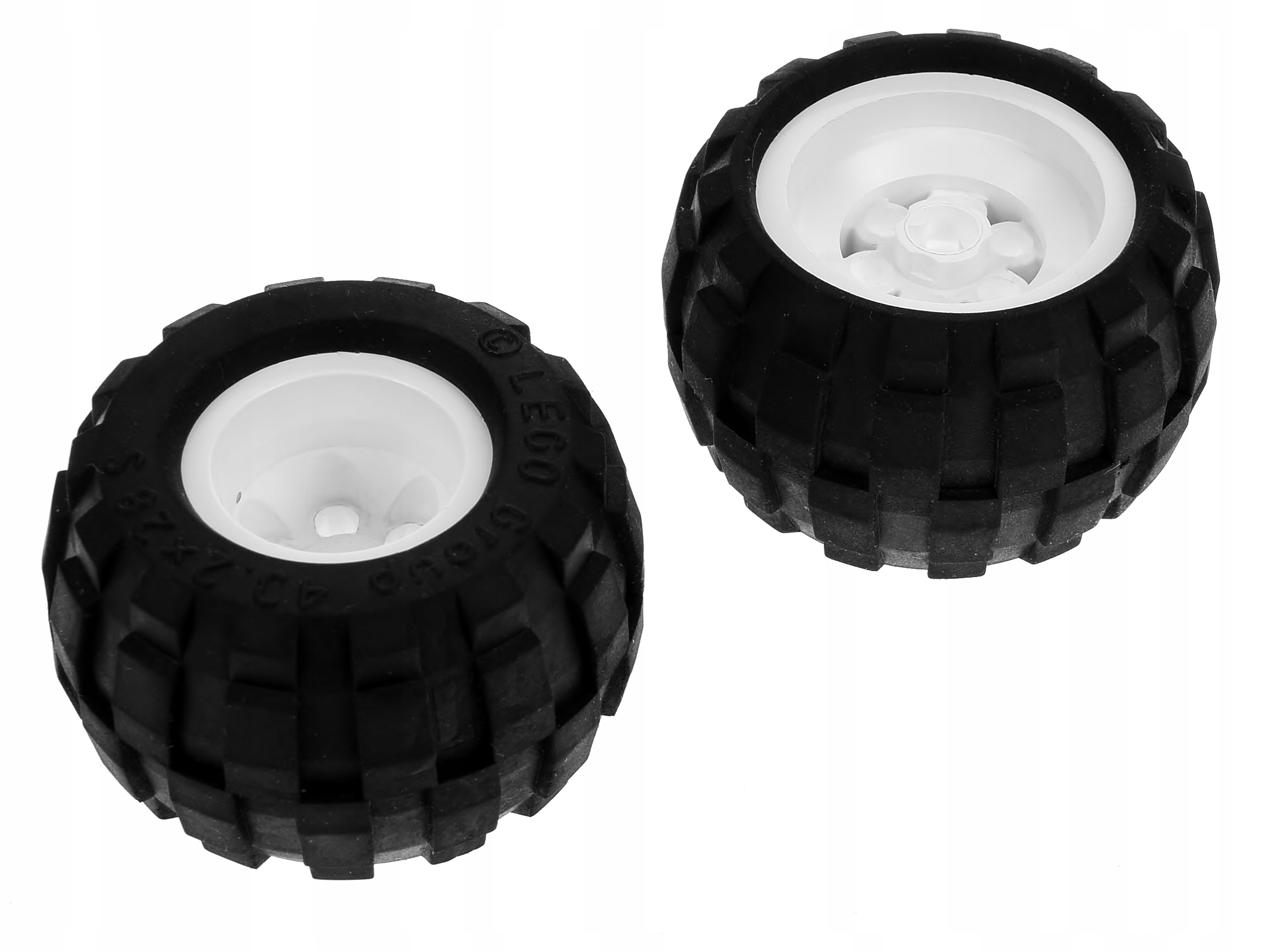 LEGO Koło (43,2x28) 6580c01 białe - porównaj ceny - Allegro.pl