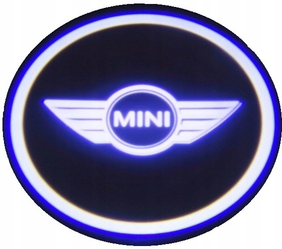LOGO LED PROJEKTORY DRZWI MINI COOPER R56 R57 R58 MINI za 51,50 zł z ...