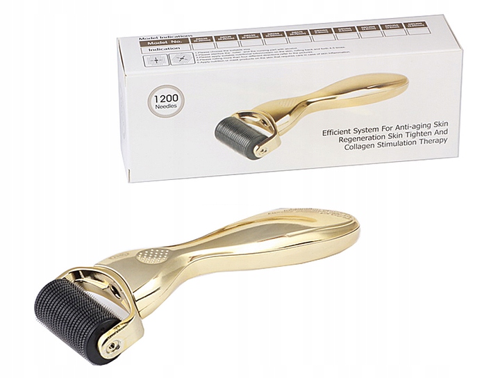 Derma Roller 1200 Titan GOLD 1,5mm - Allegro